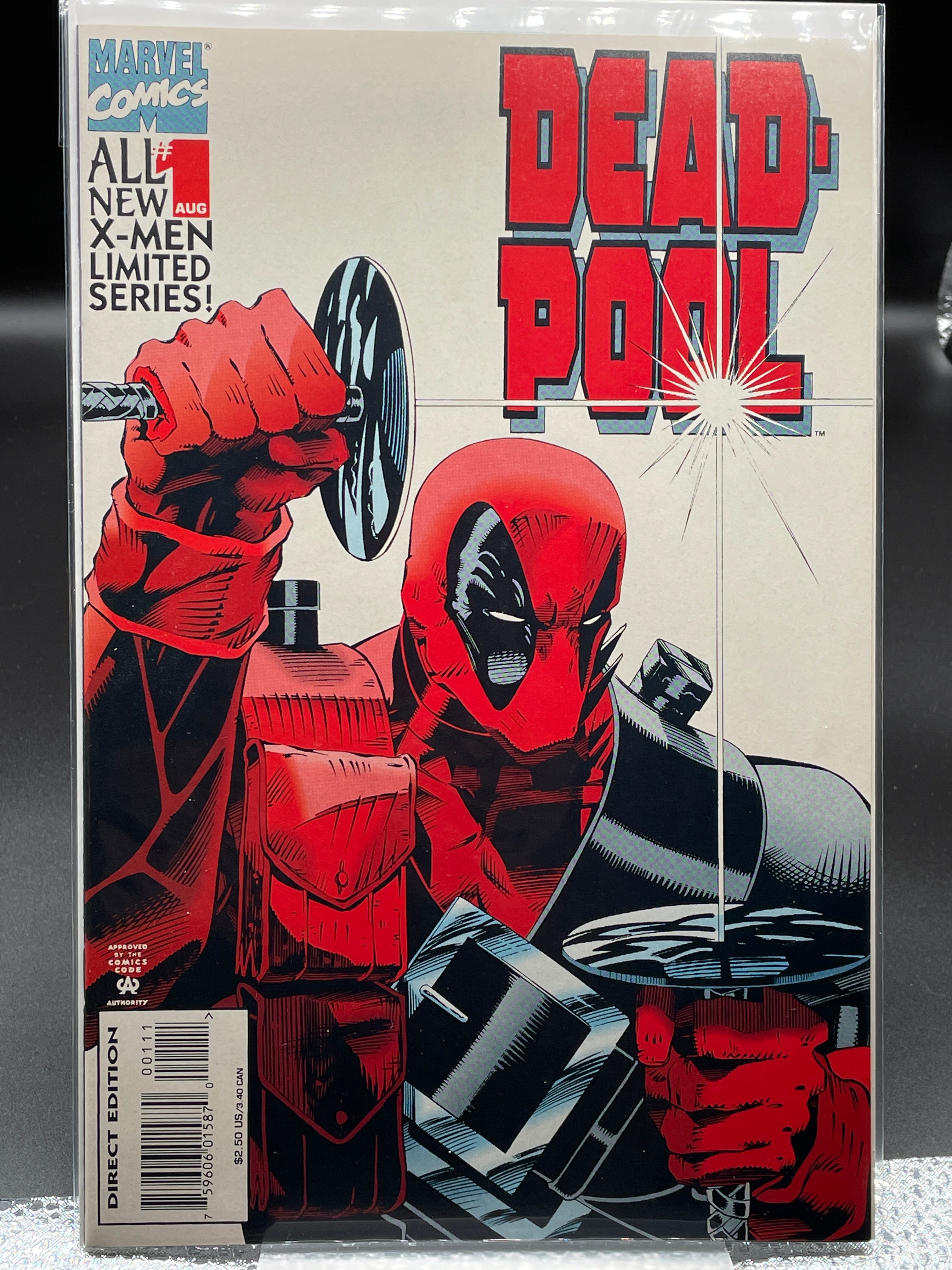 Deadpool Limited Series 1994 (Issues 1-4) Direct Editions ...