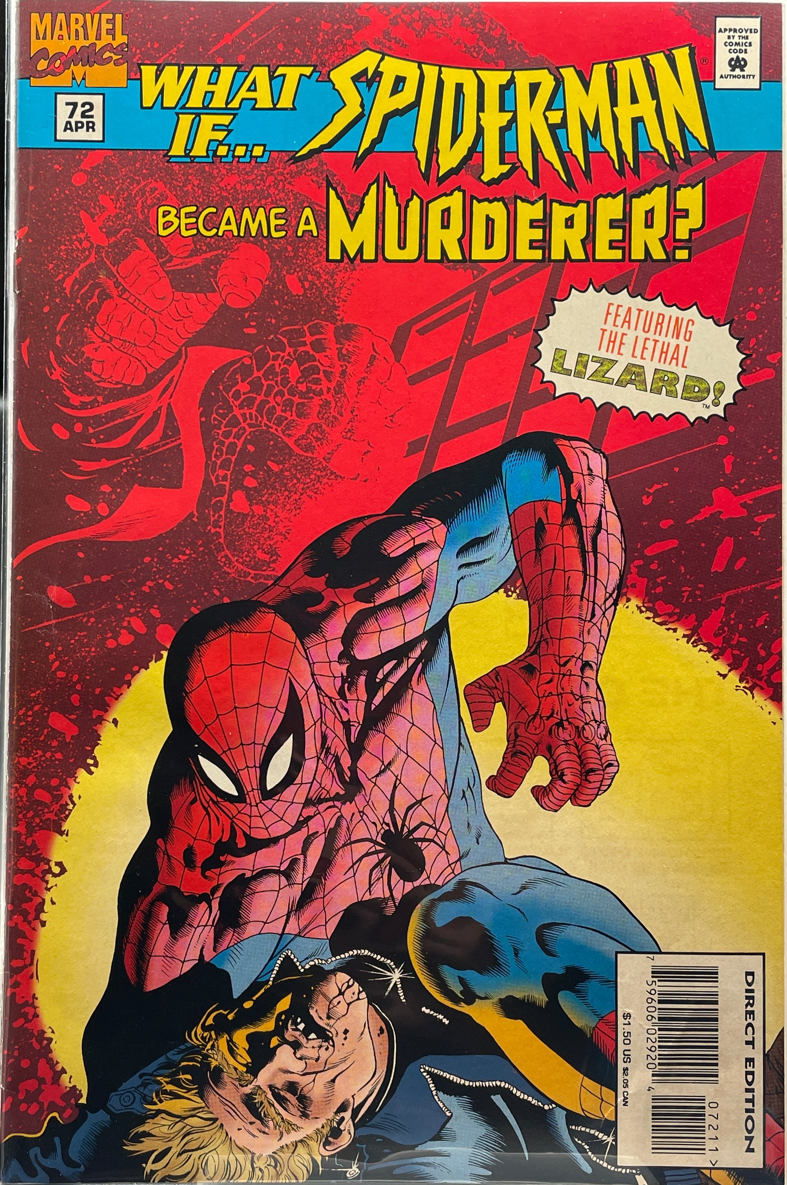 What If? #72: What if Spider-Man became a Murderer? (Direct Edition ...
