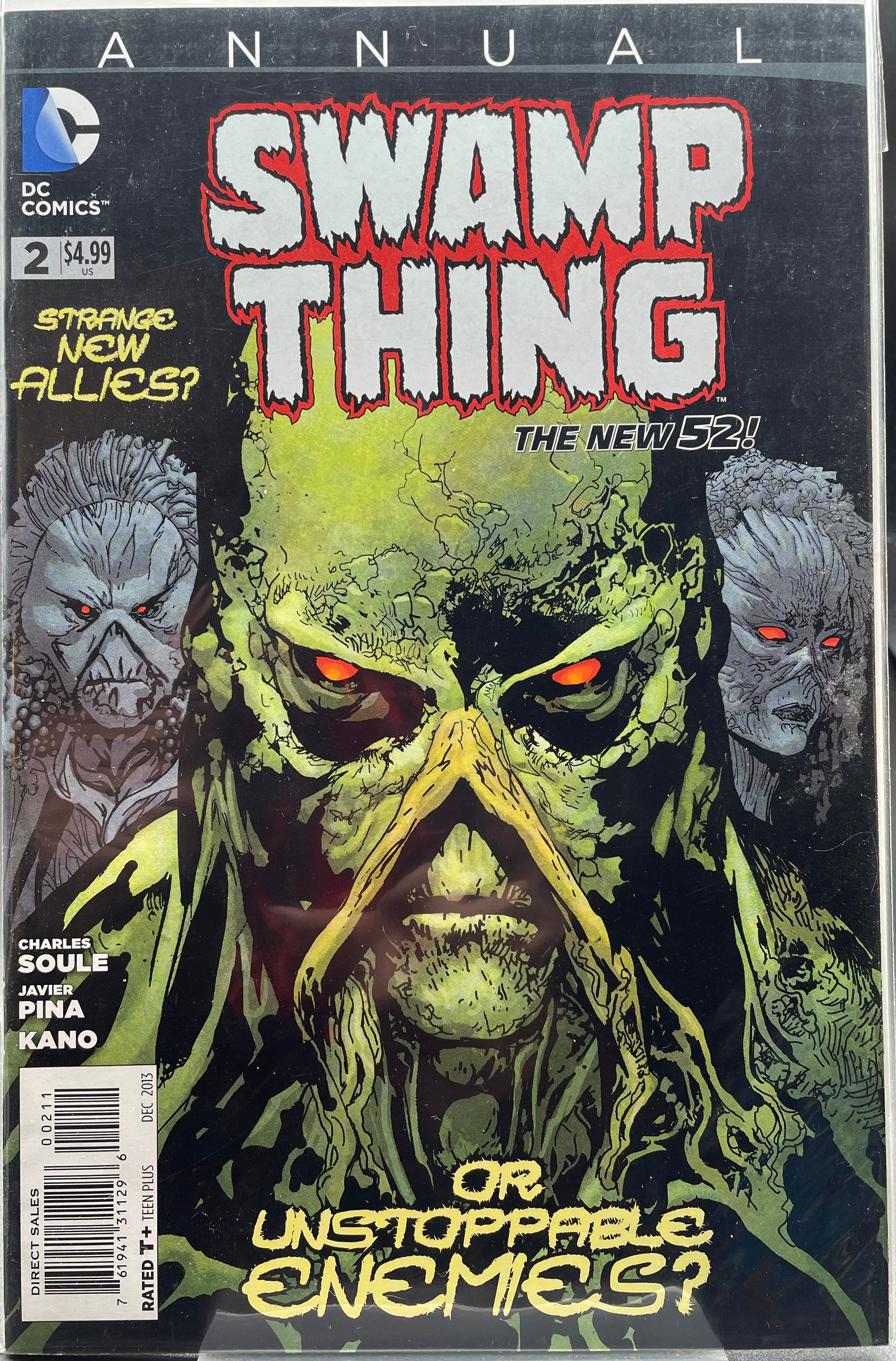 D.C. Comics Annual #2: Swamp Thing (New 52) Direct Edition ...